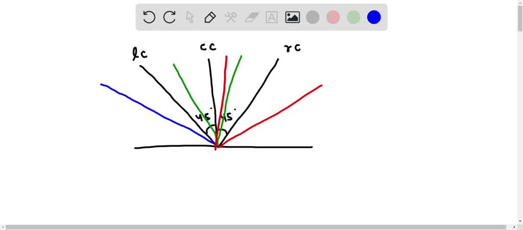 SOLVED: A typical television newscast has three cameras. The center ...