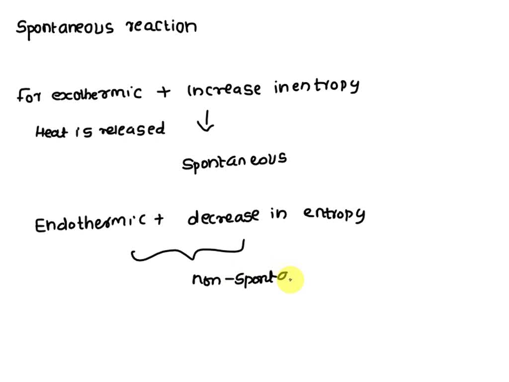 SOLVED: Which of the following describes a process that is ALWAYS spontaneous regardless of the ...