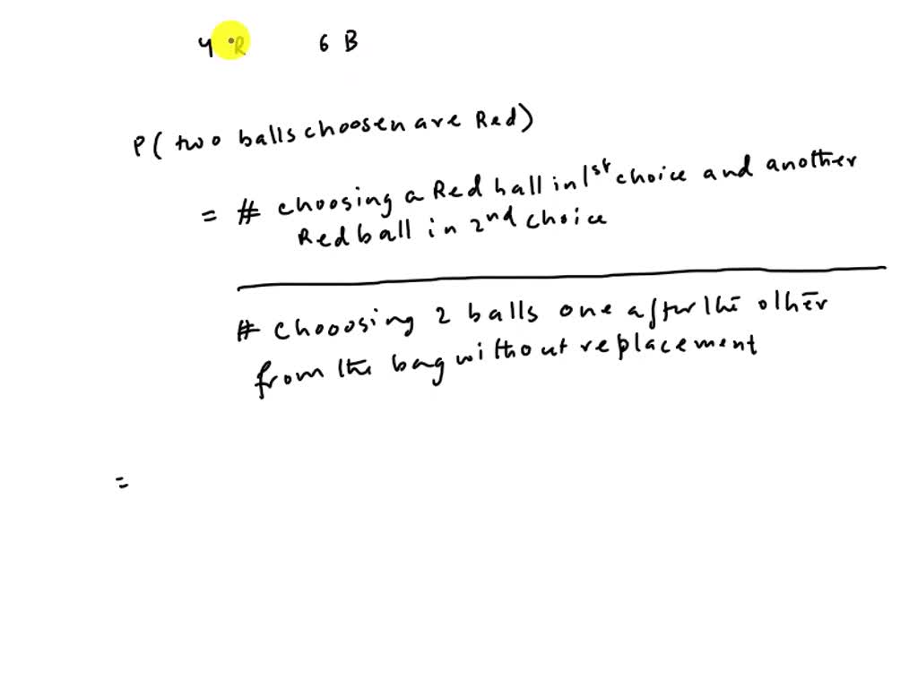 Section: Arithmetic Reasoning 2: The only contents of a bag are 4 red balls and 6 blue balls ...
