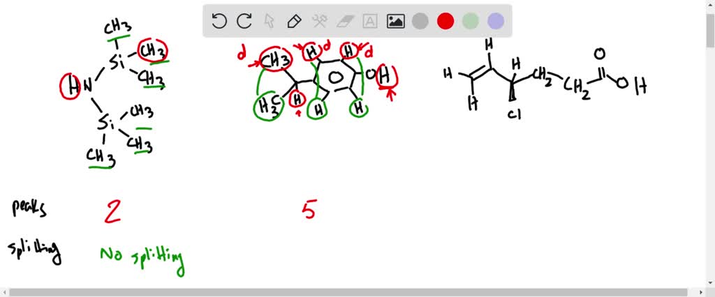 Solved Ih Nmr Data Chemical Shift Peak Multiplicity Chemical Shift