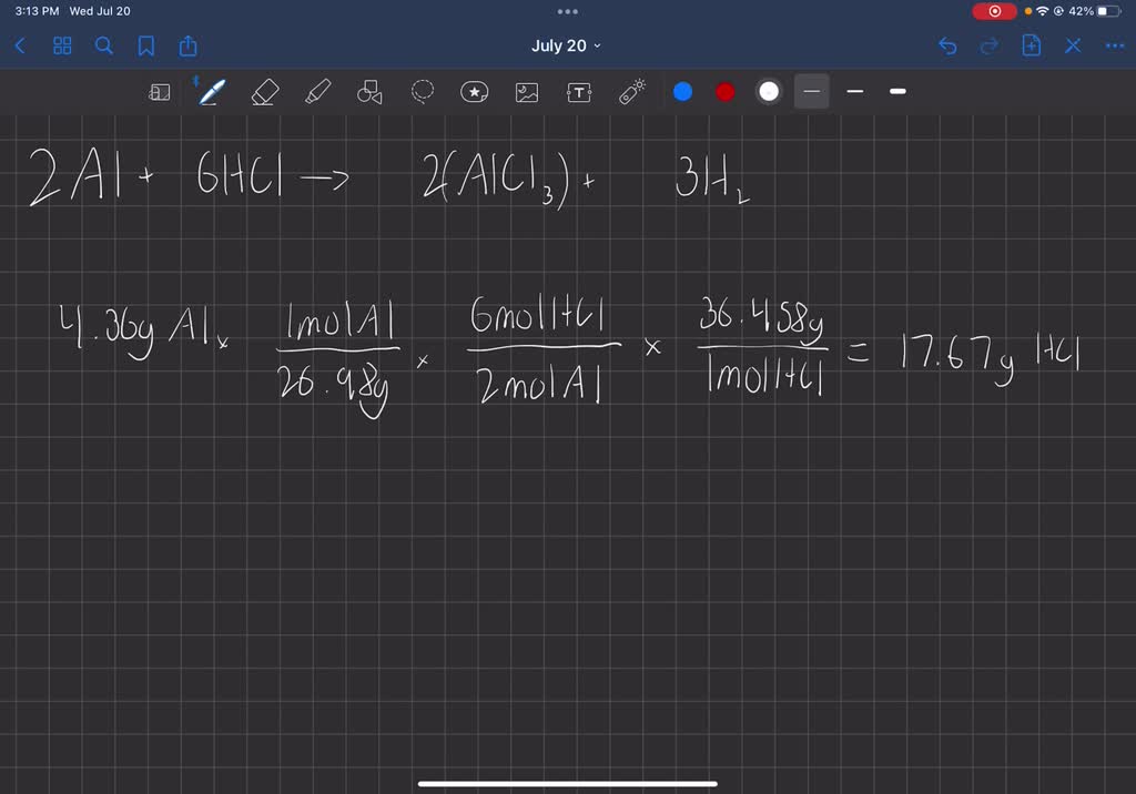SOLVED: How many grams of the excess reagent are left over after the ...