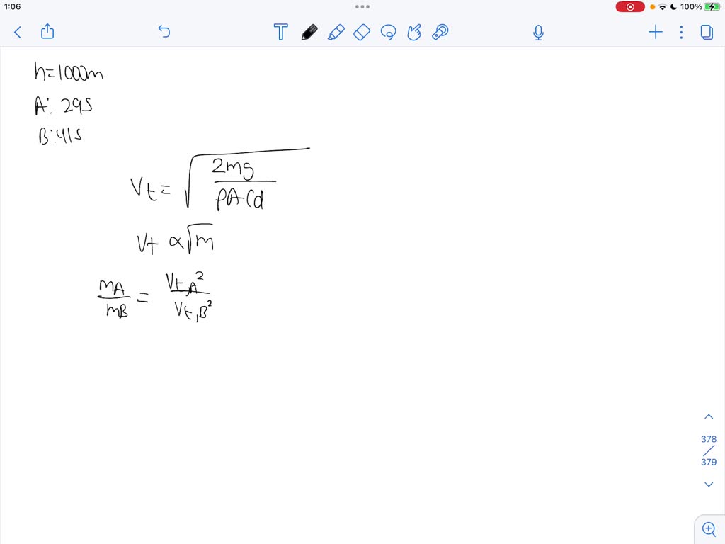 SOLVED: Two spheres have identical sizes and differ only in their masses. They are both dropped ...