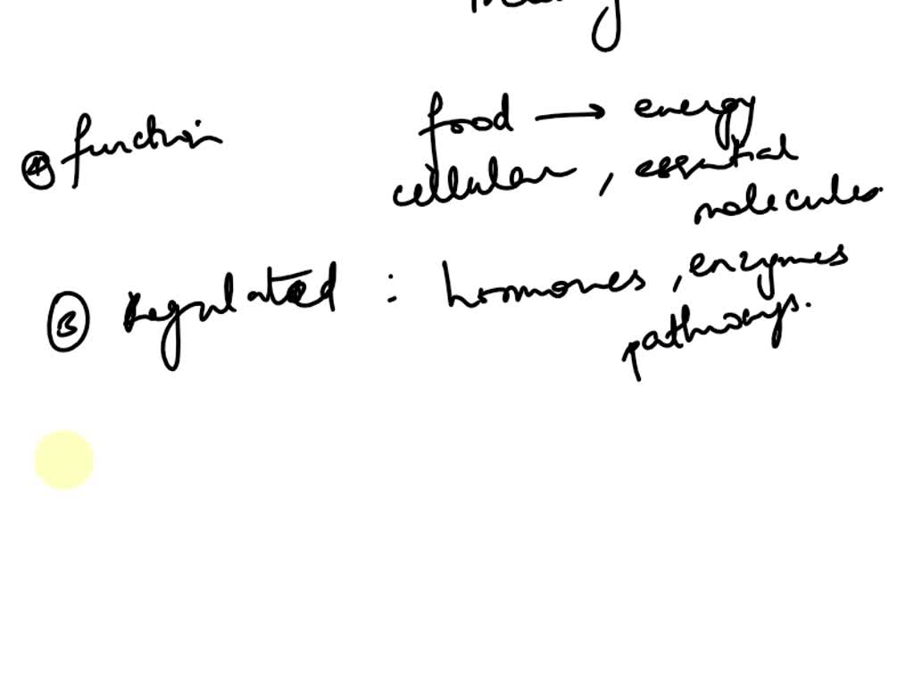 SOLVED: Metabolic Process Fact Sheet: Students will create a fact sheet ...