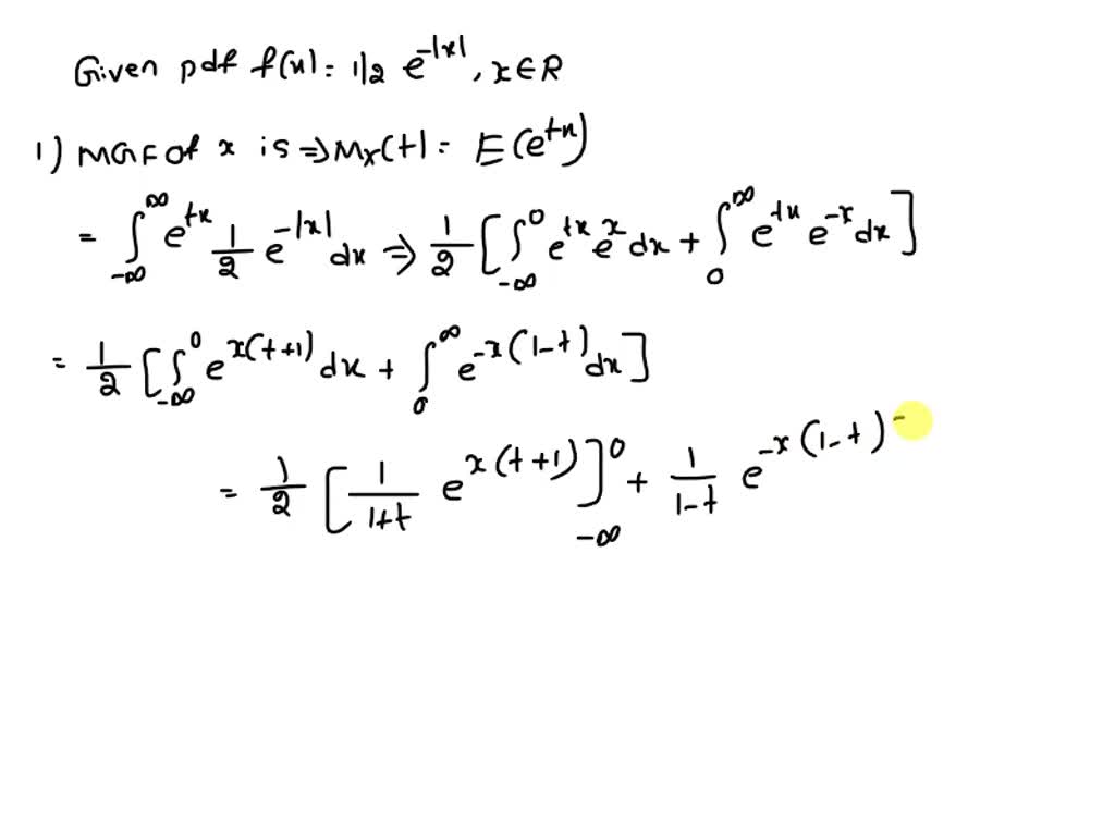 Exercise 5 20 Suppose That The Random Variable X Has A Density