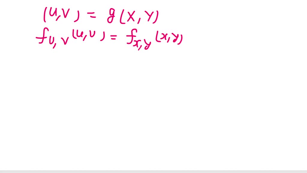 Solved Let X And Y Be Independent And Identically Distributed Uniform Random Variables On 01 