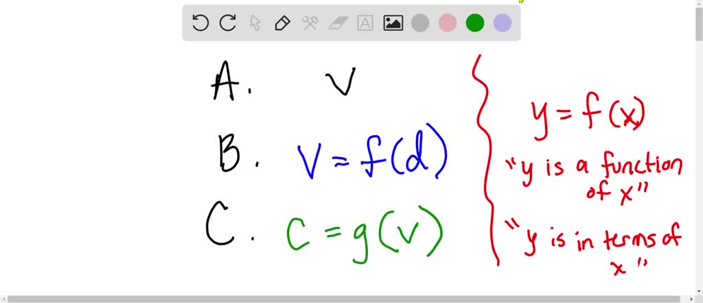 Solved Our Goal Is To Use Function Notation To Represent The Total 5185