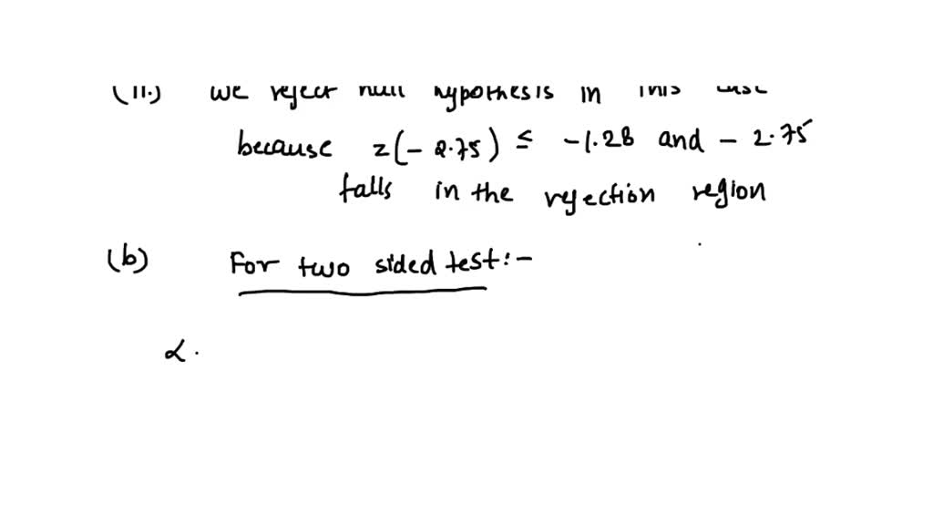 Solved Text Testing Population Mean Reaching Conclusion By The