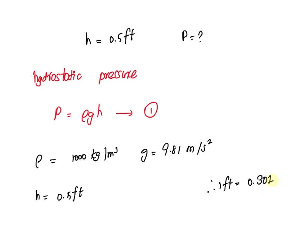 SOLVED: A glass of water is filled to a height of 0.5 ft. find the ...