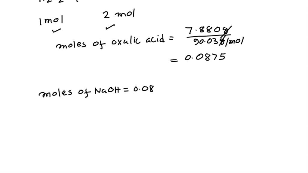 SOLVED: Calculate the molarity of the NaOH if 38.25 mL of this solution is needed to neutralize ...