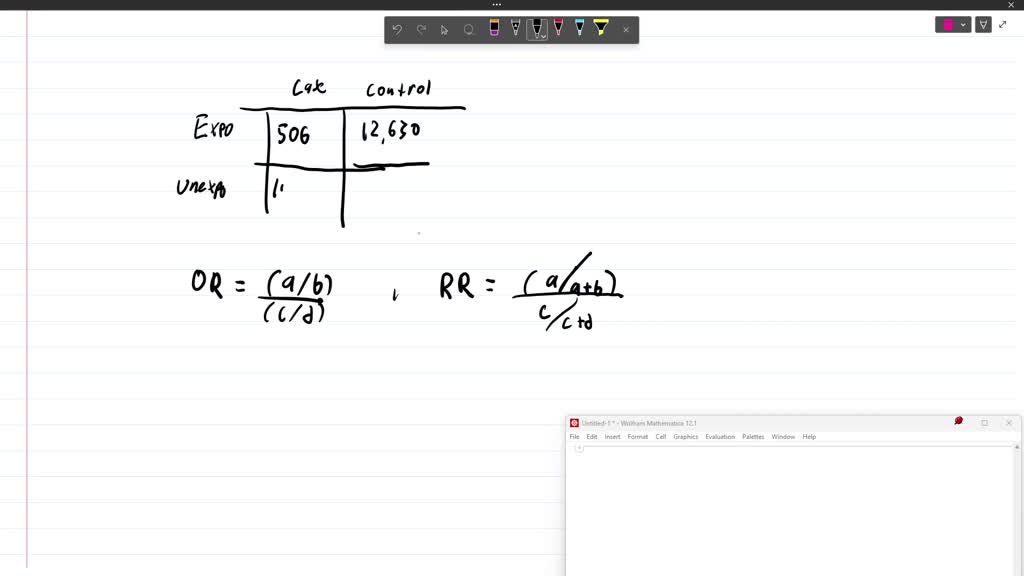 SOLVED: 1. Calculate and interpret the odds ratio of adverse outcomes associated with being a ...