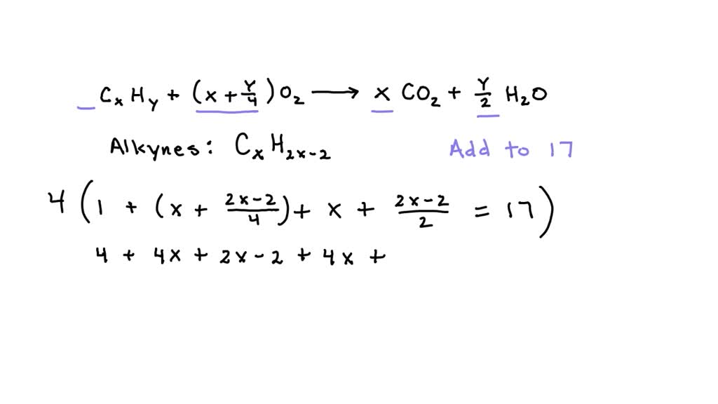 SOLVED: 5. An acetylenic hydrocarbon undergoes a combustion reaction ... SOLVED: 5. An acetylenic hydrocarbon undergoes a combustion reaction ...