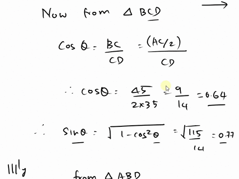 a string abc of length 50 cm is tied to two points a and c at the same ...