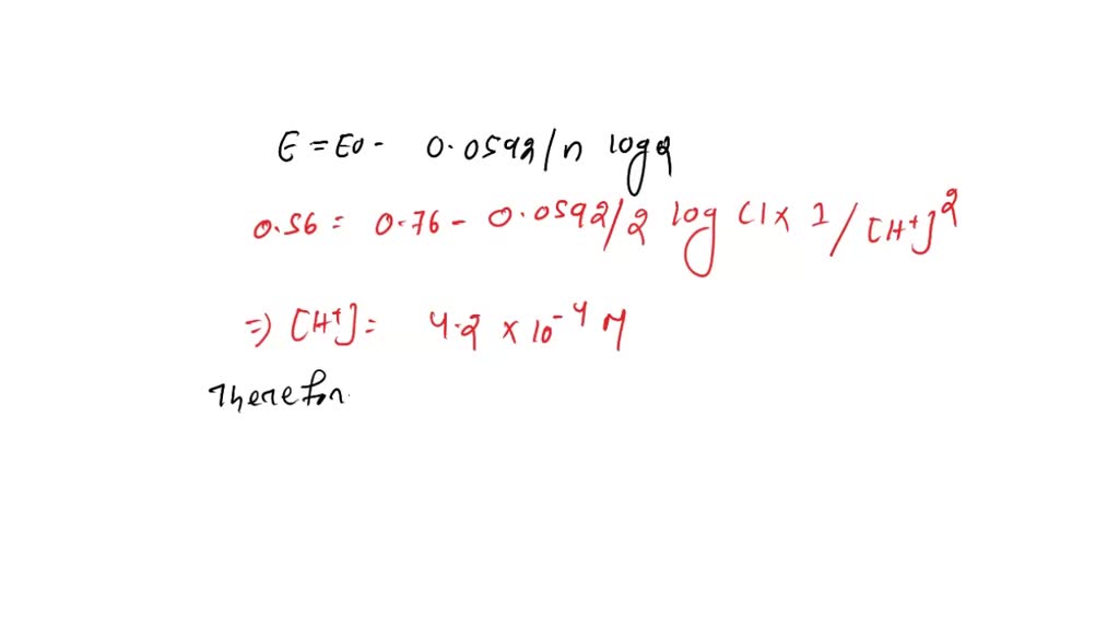 SOLVED: The standard cell potential (E°) of a voltaic cell constructed ... SOLVED: The standard cell potential (E°) of a voltaic cell constructed ...