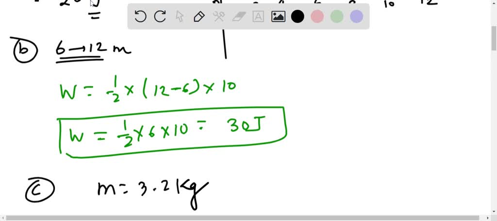 SOLVED: An object is acted upon by a force that is represented by the ...
