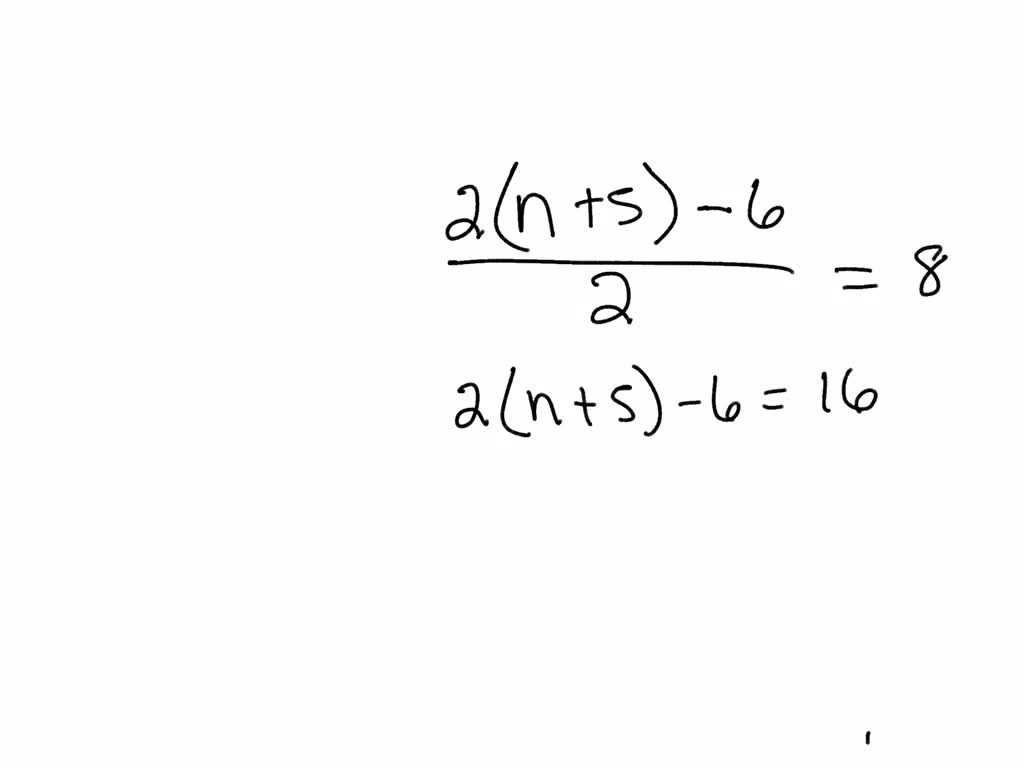 SOLVED Albert Thought Of A Number Added 5 Multiplied The Result By 2 