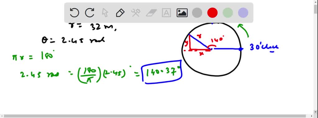 SOLVED: A toy racecar races along circular race track that has radius ...