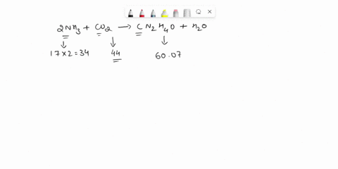 Urea (CN2H4O) can be synthesized by a controlled reaction of...