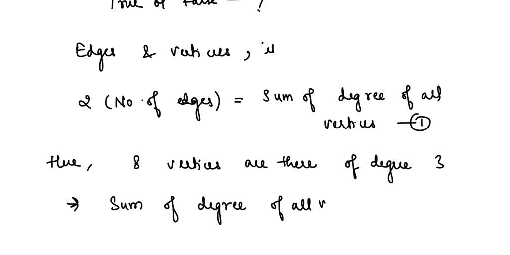 SOLVED: true or false?There is a connected simple planar graph with 5 ...