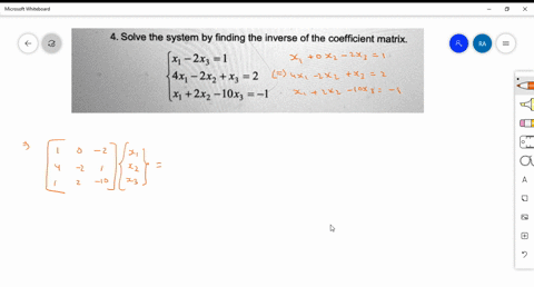 Q5 find the inverse of the matrix a compute the determinant...