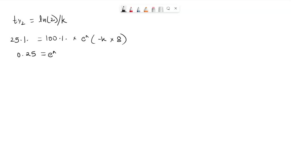 SOLVED: In a one-compartment IV bolus model, a drug's MEC = 50 mcg/ml ...