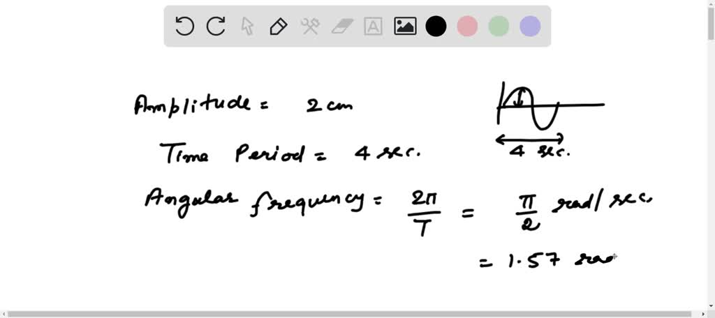 SOLVED: An object attached to spring vibrates with simple harmonic ...