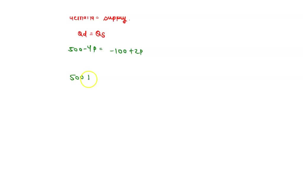 SOLVED: Suppose the market demand curve for cranberry is given by the ...