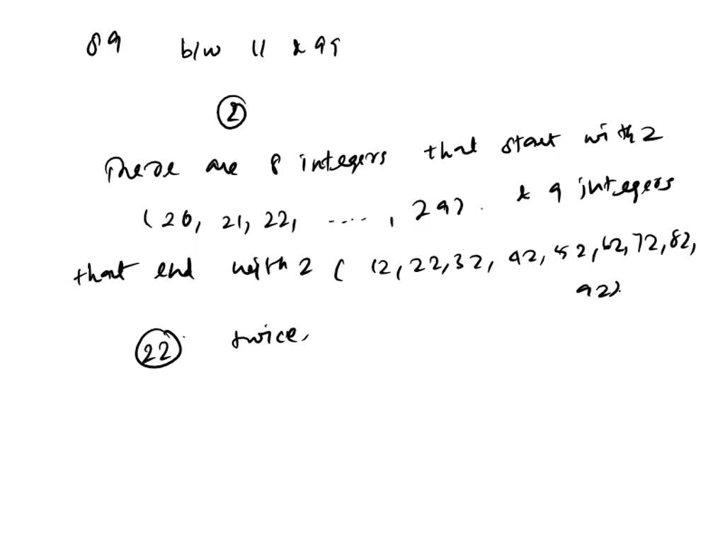 SOLVED: Theoretical Probability A random two-digit number is drawn ...