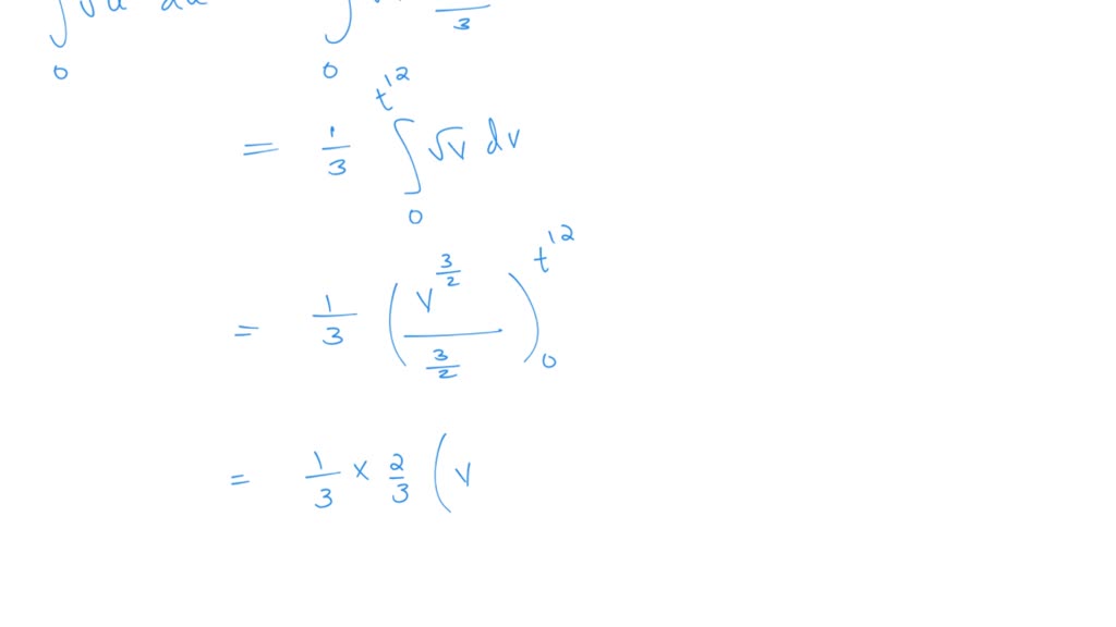 SOLVED: Find the derivative: a. by evaluating the integral and ...