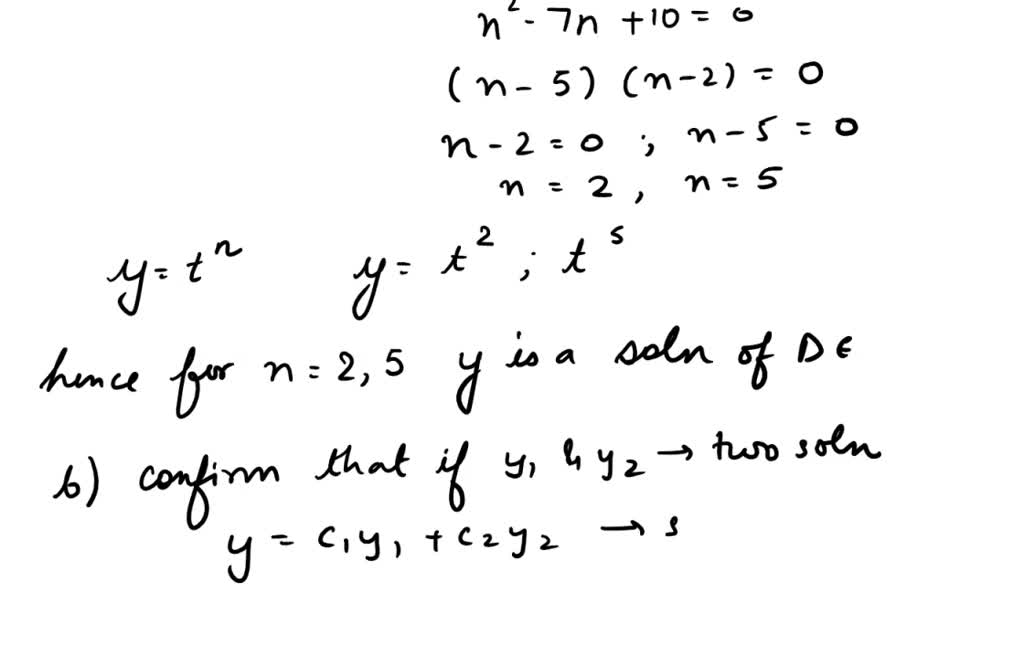 SOLVED: Problem 1. Solving differential equations by series expansion ...
