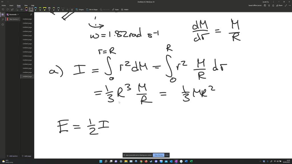 SOLVED: A thin rod of length 1.4 m and mass 75 g is suspended freely ...