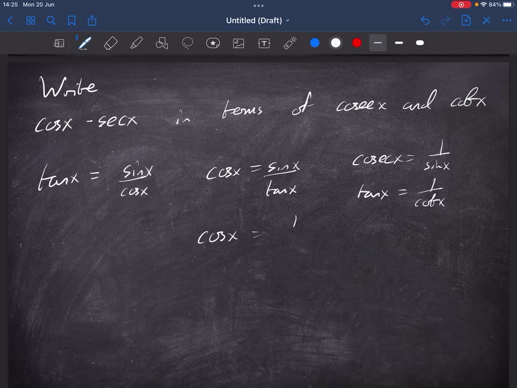 SOLVED: Rewrite the 'following expression in terms of the given ...