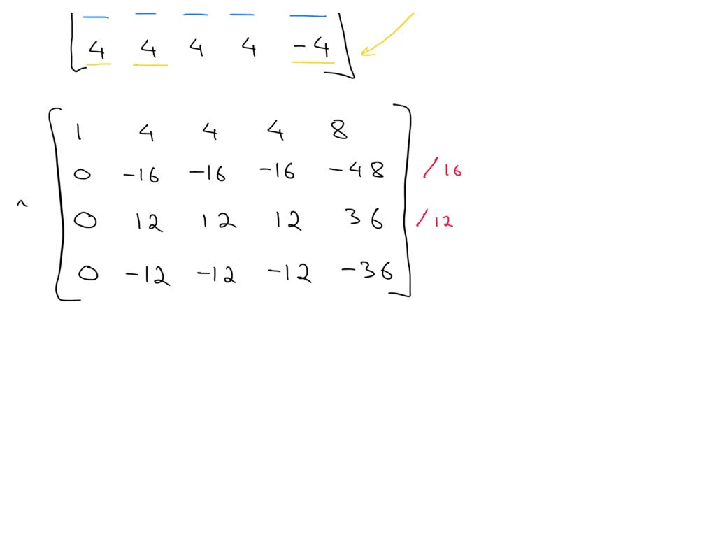 SOLVED: Consider the matrix [12 Marks] A = Find the null space of the matrix A and determine its ...