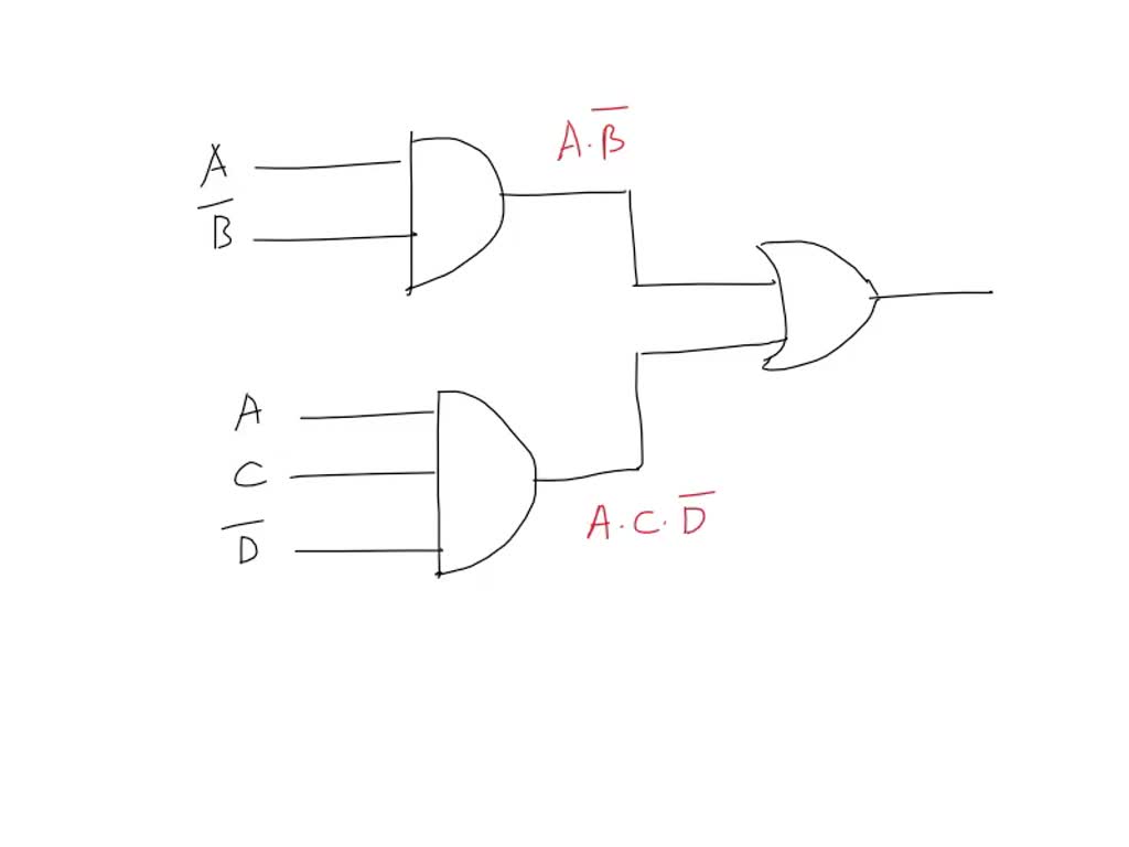 SOLVED: 5 Points A.-Write the Boolean equation for the circuit shown. B ... SOLVED: 5 Points A.-Write the Boolean equation for the circuit shown. B ...