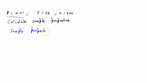 step 1 of 2 given the following parameters for a sampling distribution of sample proportions ...