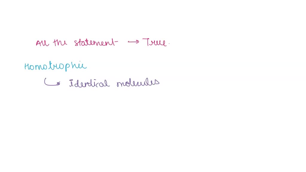 SOLVED: Heterotropic effects are allosteric interactions that occur ...