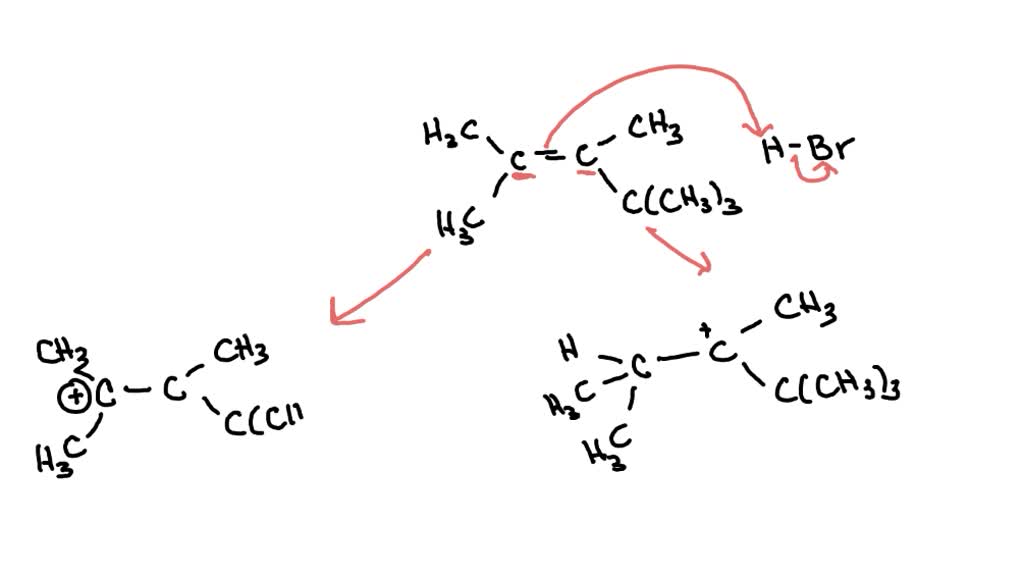 ' Draw a structural formula for the major organic product of the ...
