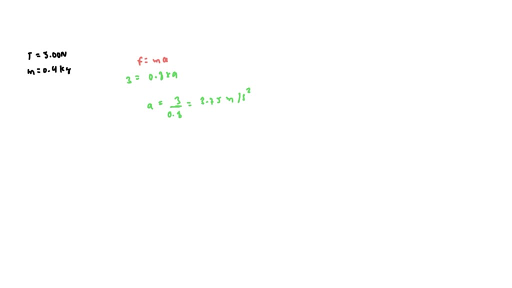 Solved Three Identical Blocks Connected By Ideal Strings Are Being