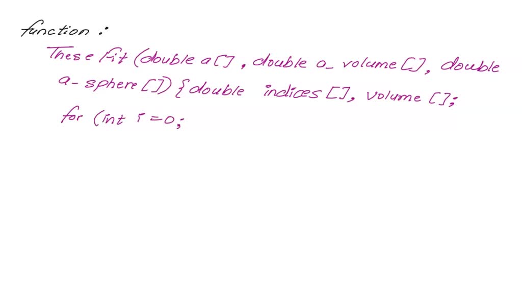 SOLVED: (ON MATLAB) Function: willTheseFit Input(s): double a vector of ...