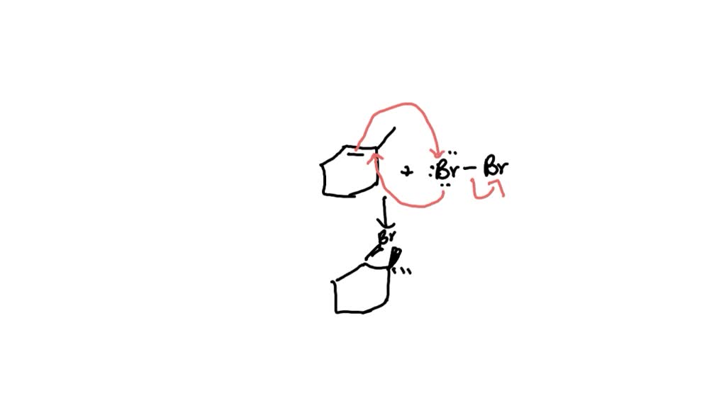 SOLVED: Draw one of the two enantiomers of the major product from this reaction. Use wedge and ...