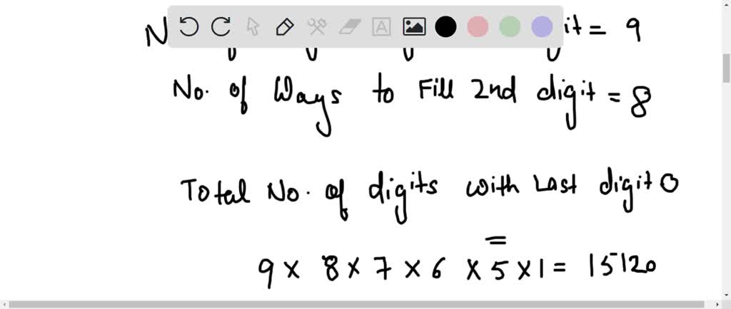 SOLVED: A passcode for a secure website has 6 digits. The first digit cannot be 0. The final 6 ...