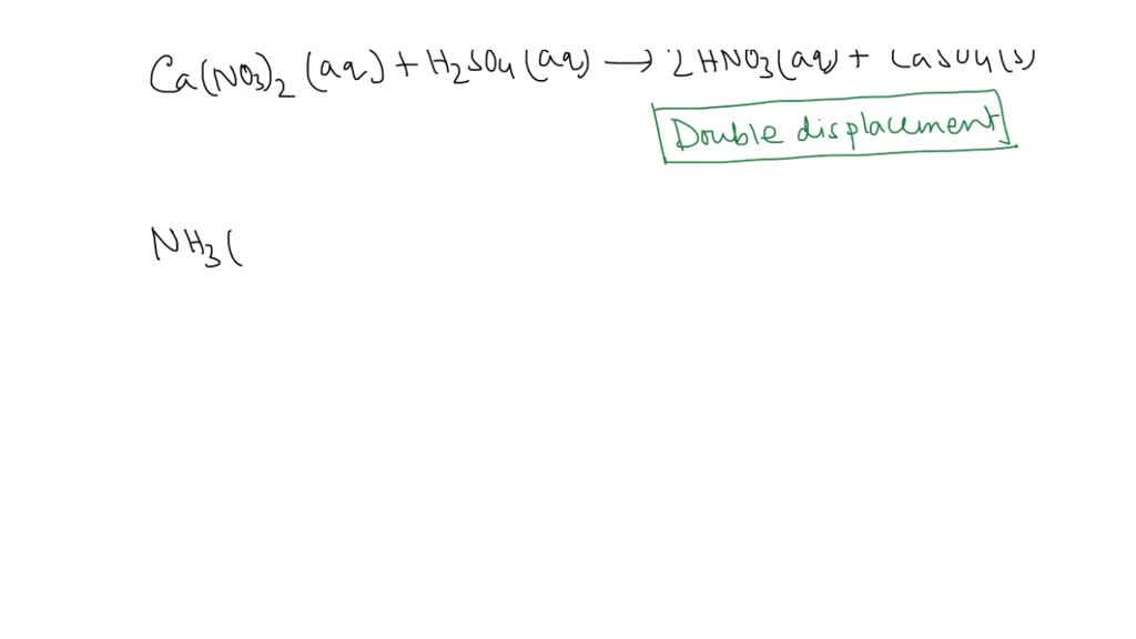 SOLVED: Practice determining reaction classification. For each of the ...