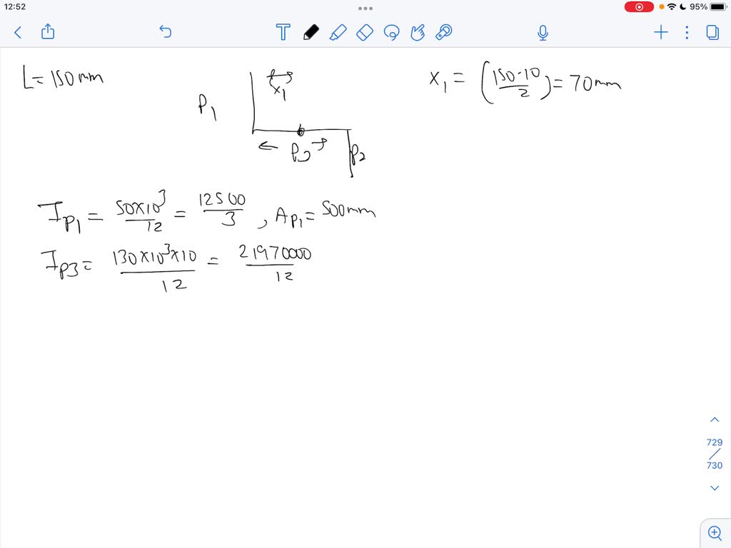 SOLVED: Qu. 6. Chapter 10 Moments of Inertia (25%) What is the radius of gyration? Illustrate ...