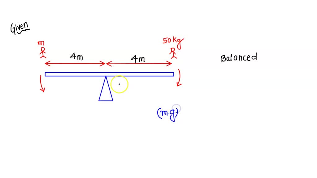 SOLVED: The boy and the girl in this image are both 4m from the fulcrum ...
