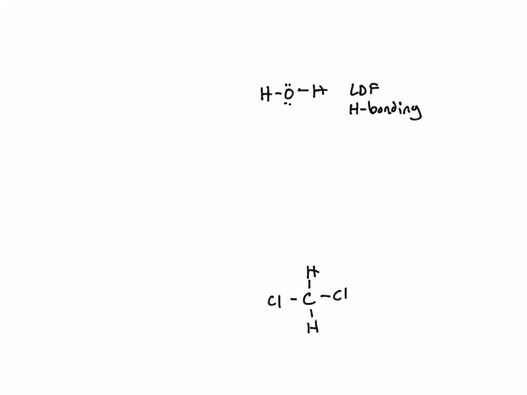 SOLVED: which choice correctly lists the intermolecular forces present ...