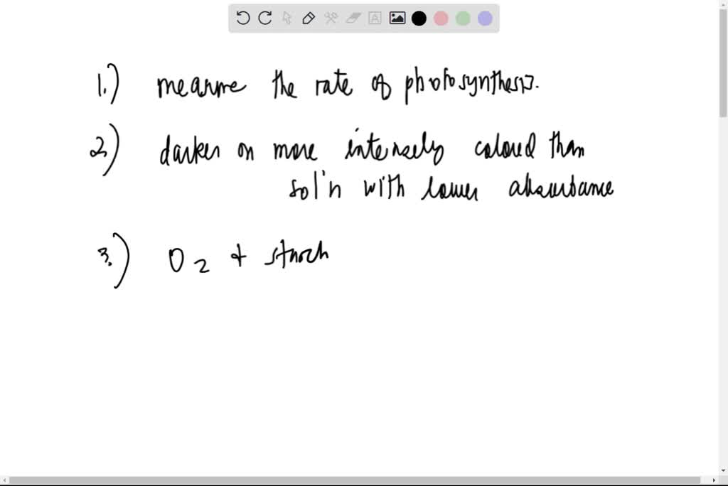 Solved What Is The Purpose Of Using Dcpip To Measure The Rate Of