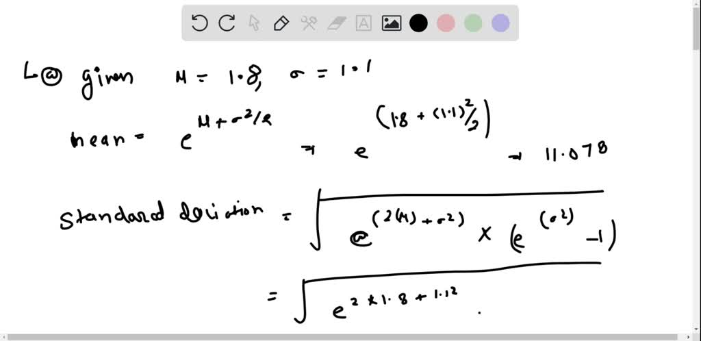 SOLVED: An article suggests the lognormal distribution as a model for ...