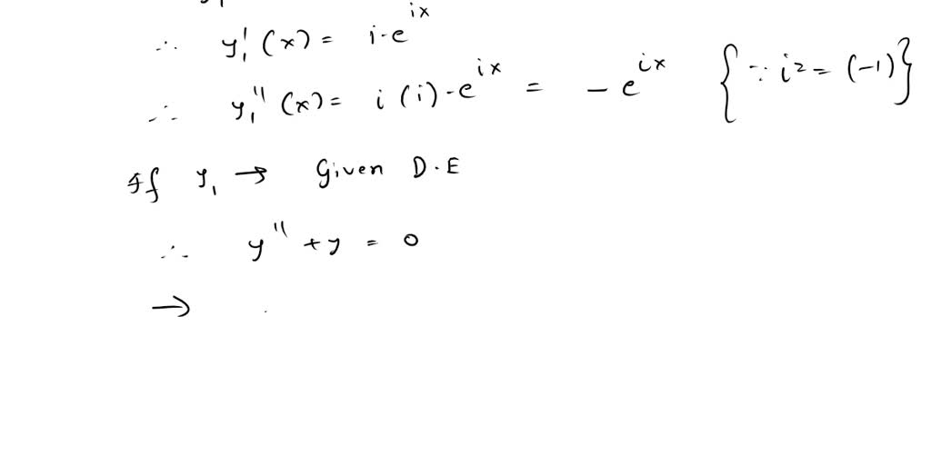 SOLVED: Mathematica I0: Linear Independence of Functions Description: Linear independence of ...