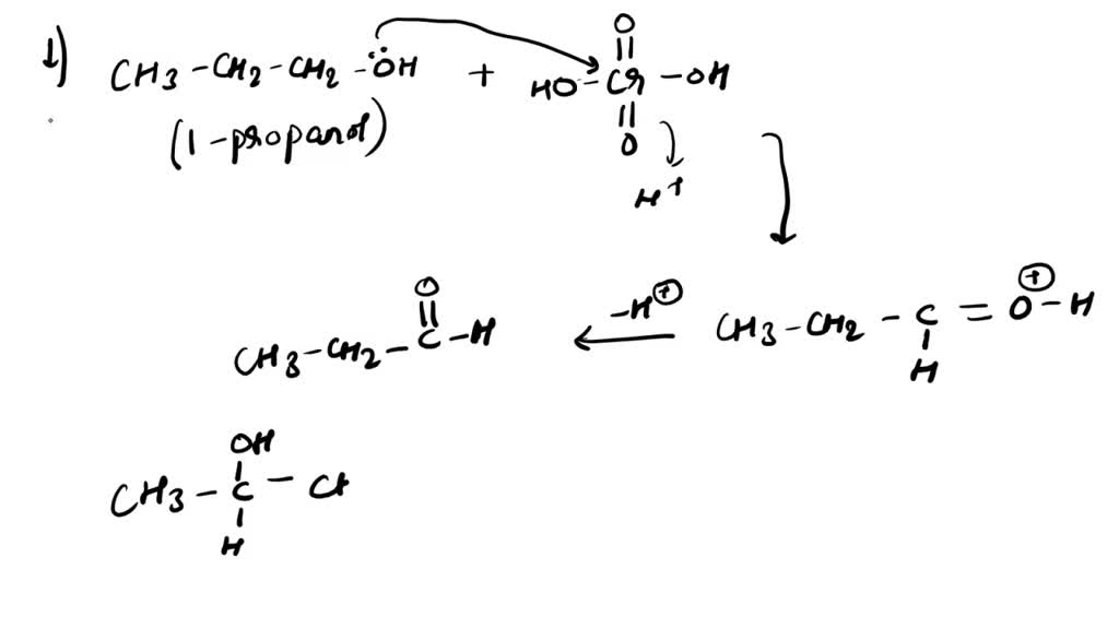 SOLVED: Post-Laboratory Questions: Show the products of the oxidation ...