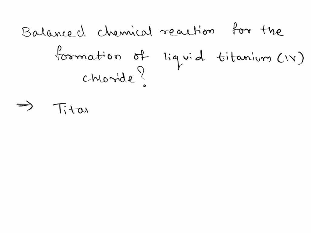 SOLVED: Write a balanced chemical equation for the standard formation ...