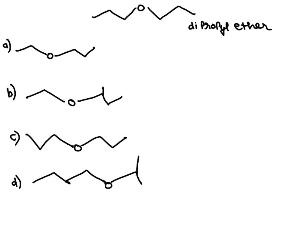 SOLVED: 10. Indicate whether each of the following ethers is or is not ...